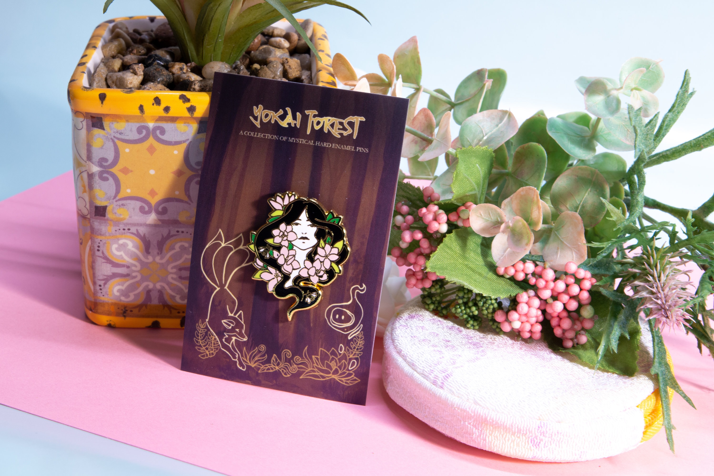 Furutsubaki-no-rei Pin Yokai Forest Collection Hard Enamel - Etsy Australia