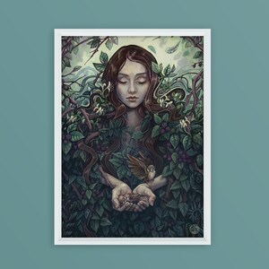 Fantasy Poster bramble Fairy Tale Fantasy Art - Etsy