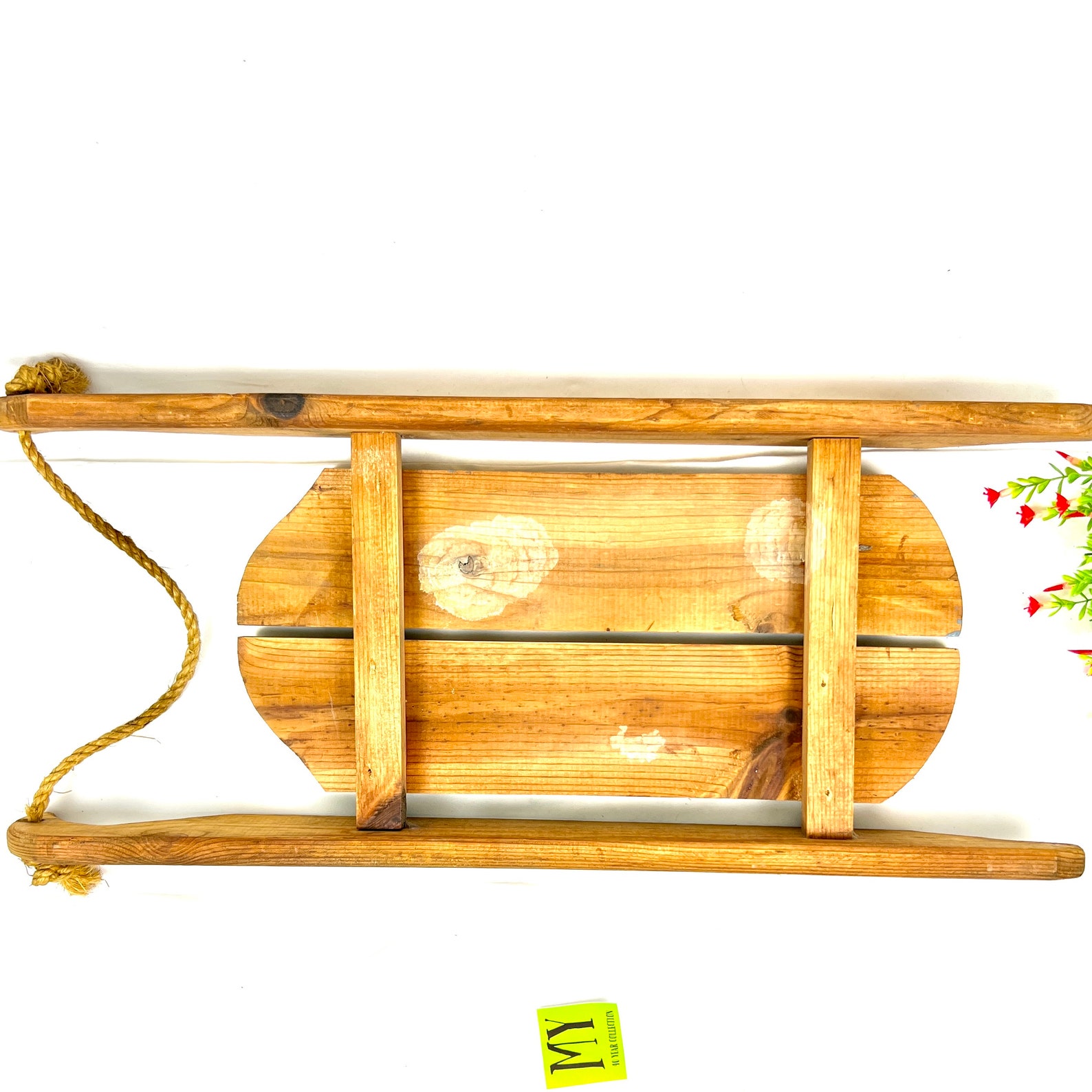 Vintage Wooden Rustic Sled Decorative Wooden Sled Wall - Etsy