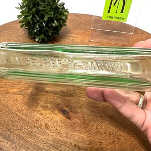 Vintage Aqua Green Glass Medicine Bottle: Mcelree's Cardui, Chattanooga ...