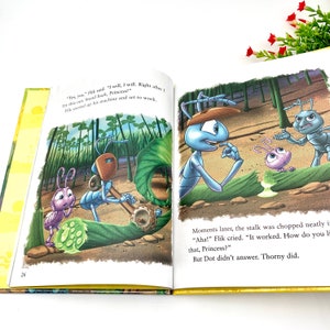 1998 Flik the Inventor A Bug's Life Volume 1 Hardcover Disney Book Gift ...