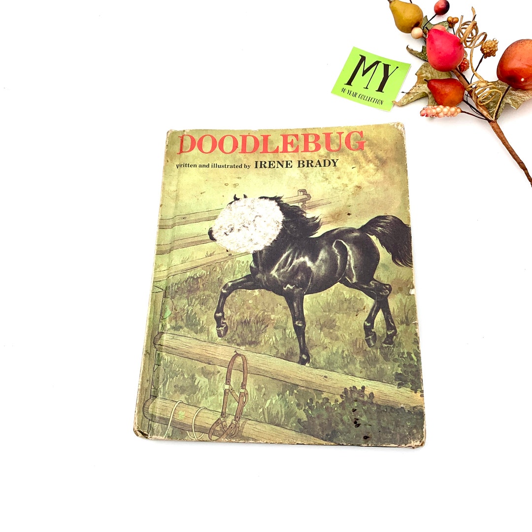 1977 Doodlebug Children's Vintage Book About a Horse Book - Etsy UK