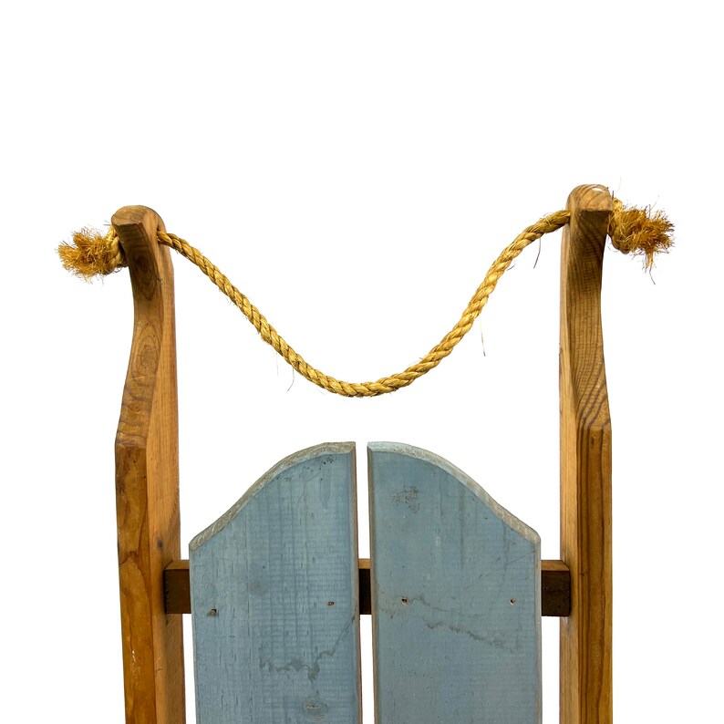 Vintage Wooden Rustic Sled Decorative Wooden Sled Wall - Etsy
