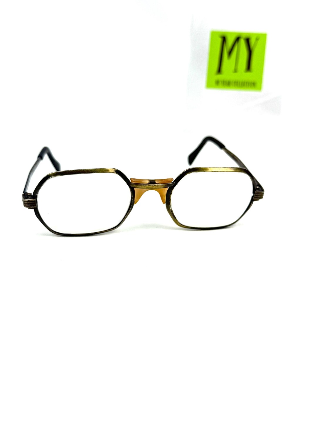 Vintage Victory 5 Kids Eyeglasses Frames Gold Tone Retro Child Optical ...