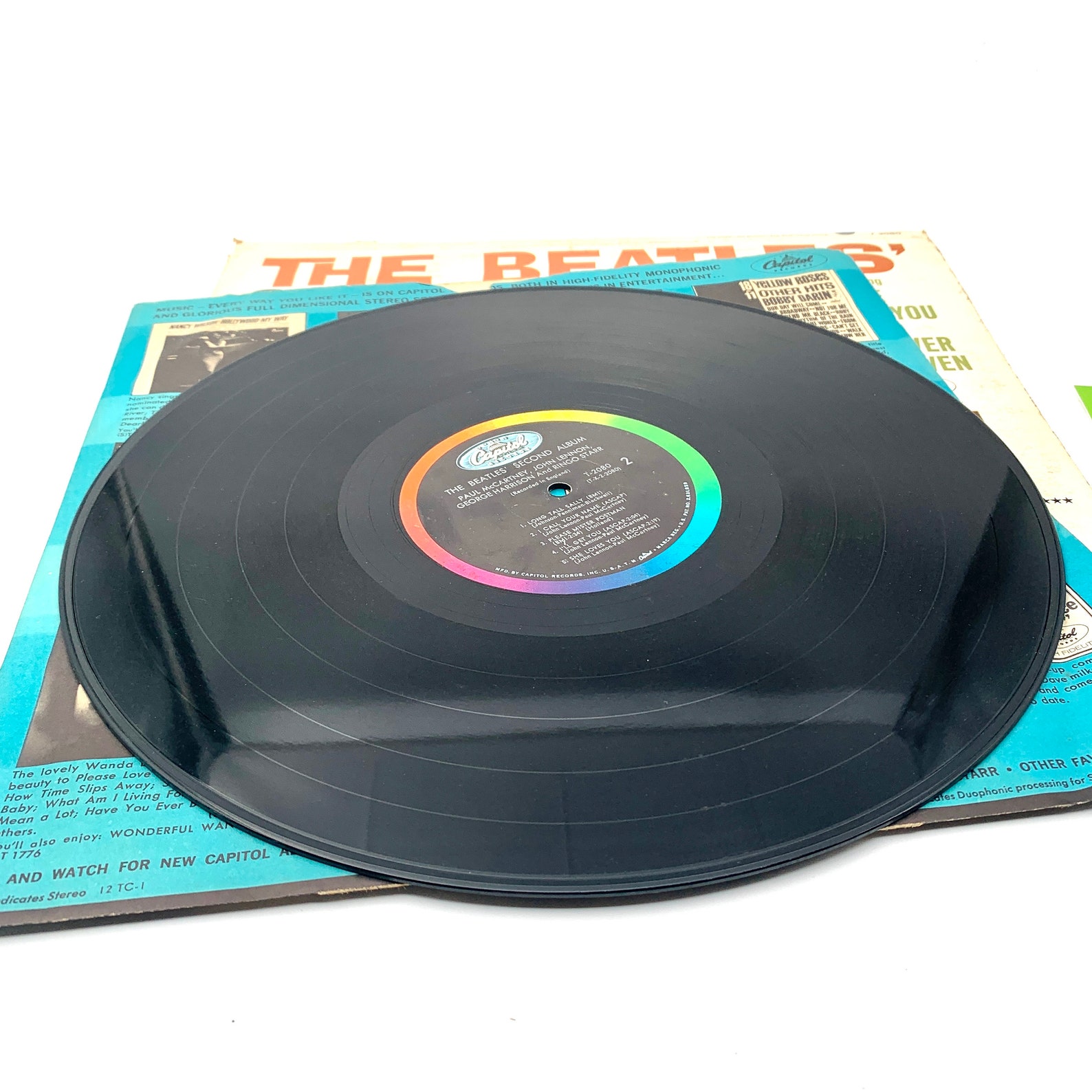 The Beatles Second Album Vinyl LP Record Capitol Records 1964 | Etsy