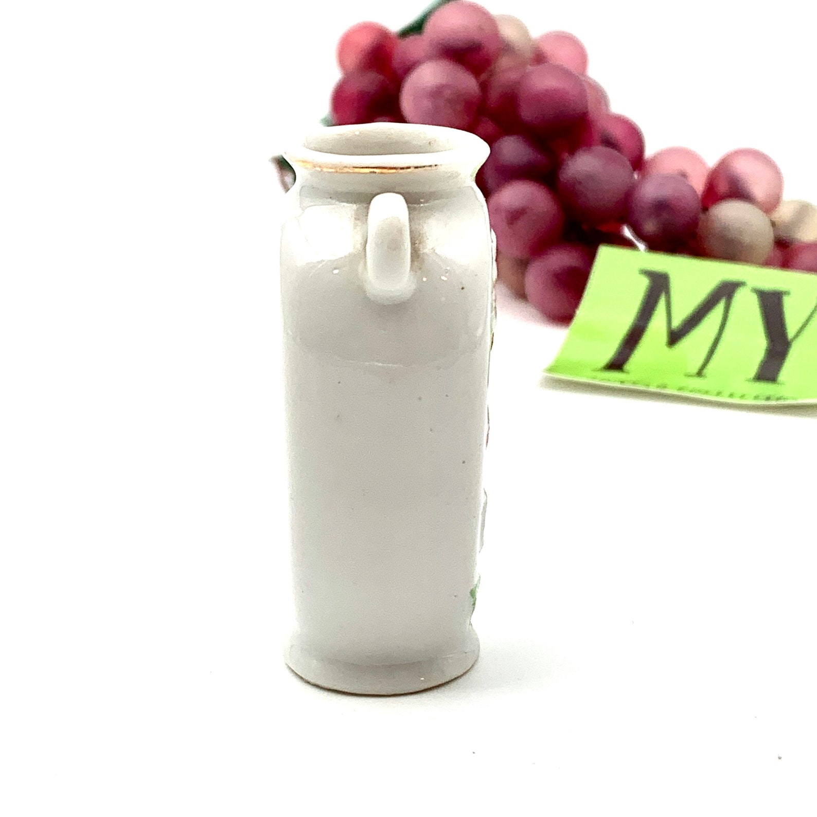 Vintage Miniature Bud Vase Urn Style Japan Pink Flowers - Etsy