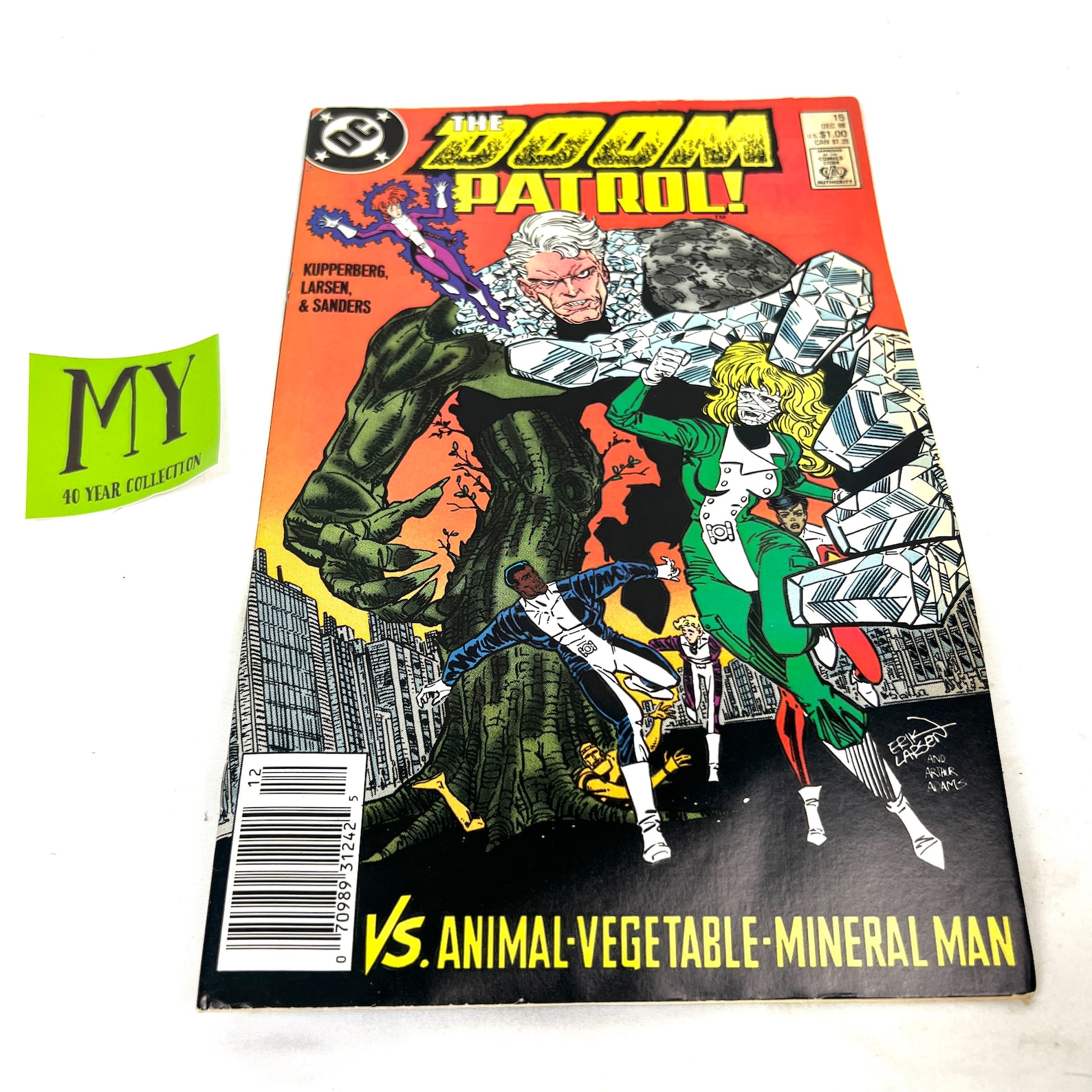 Vintage the Doom Patrol 15 DC Published 1988 Vs Vegetable - Etsy