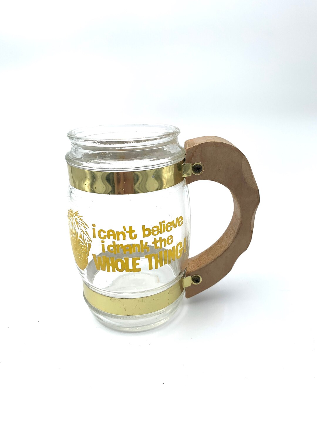 Vintage Siesta Ware Mug I Can't Believe I Drank the WHOLE THING Mug ...