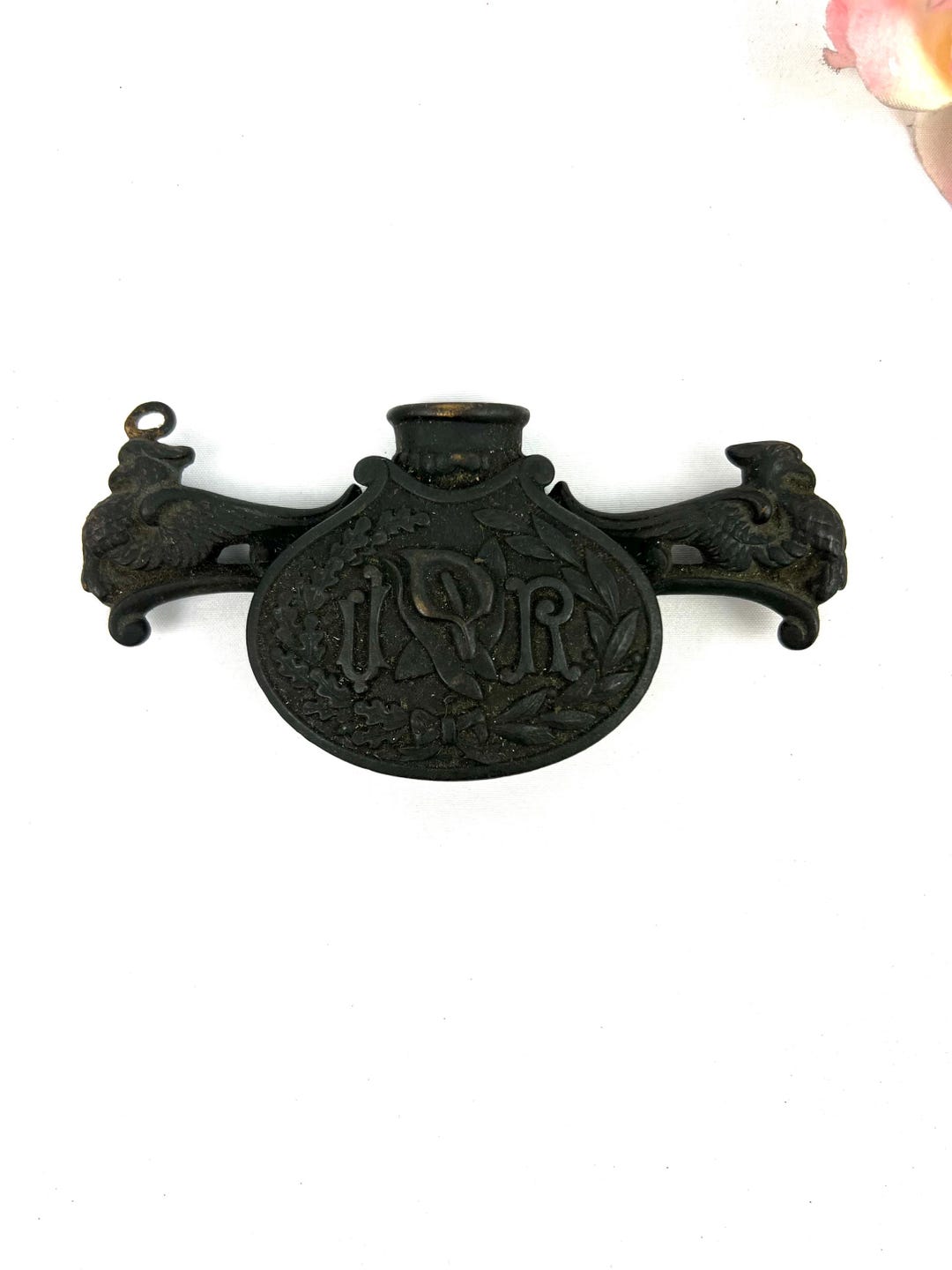 Antique Bronze Knights of Pythias Sword Emblem: FCB UR Engraved Gadget ...