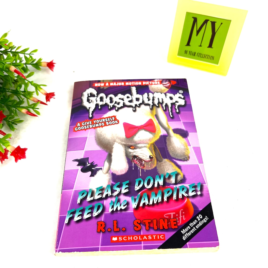 1997 Goosebumps by R.L. - Please Don't Feed the Vampire - Scholastic ...