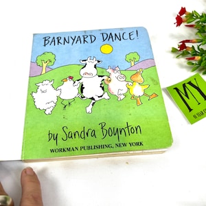 1993 Barnyard Dance by Sandra Boynton Board Book Toddler Book ...