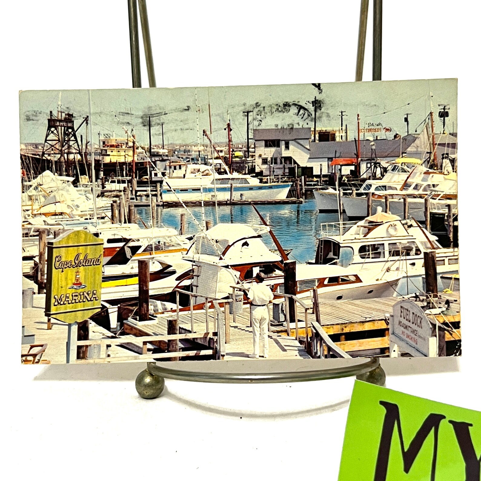 Vintage Cape May New Jersey Cape Island Marina Postcard - Etsy