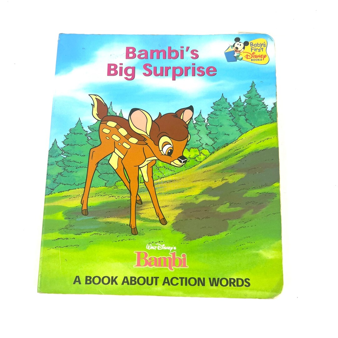 2000's Bambi's Big Surprise: A Book About Action Words Baby's First ...