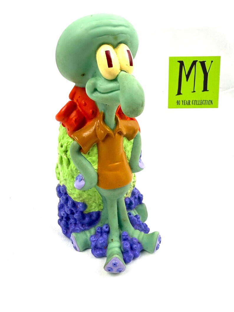 Vintage 2000 Viacom Squidward Talking Figure – Nickelodeon Spongebob ...