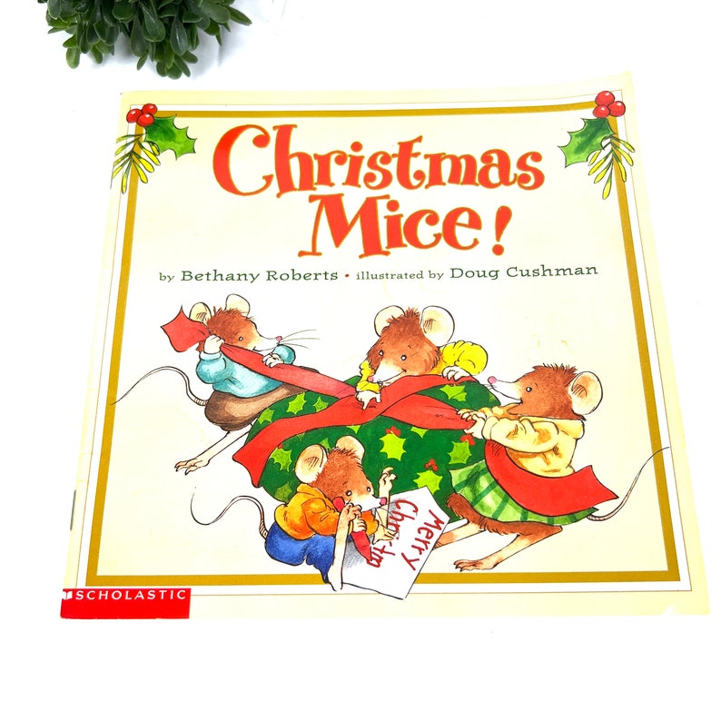 2001 First Scholastic Printing Christmas Mice by Bethany - Etsy