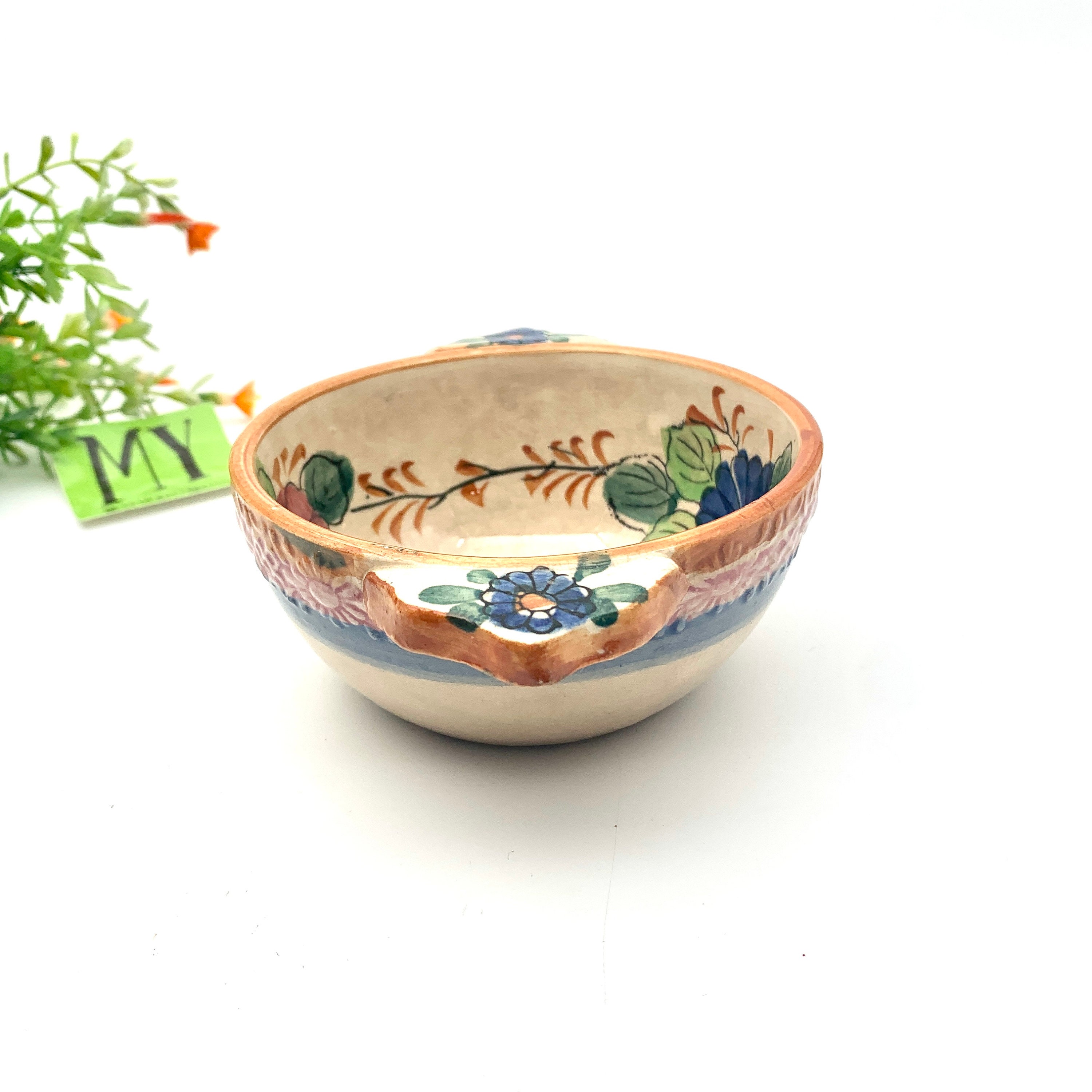 Beautiful Vintage Hand Painted in Japan Bowl Floral Motif - Etsy