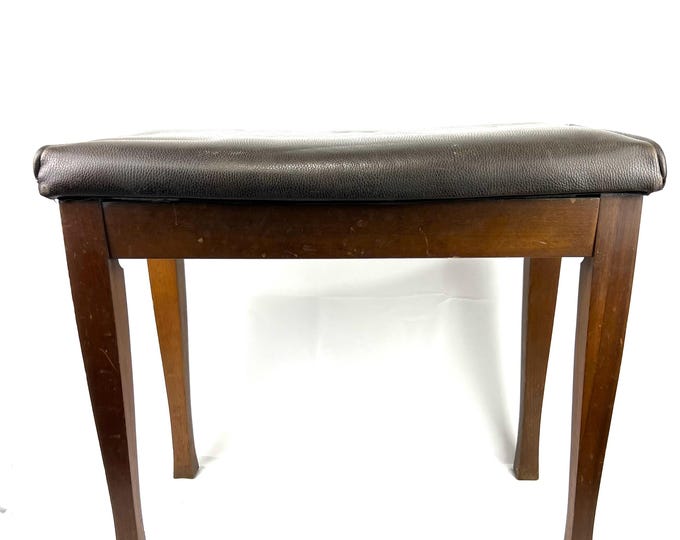 Vintage Piano Stool - Double Piano Bench With Secret Compartment Flip ...