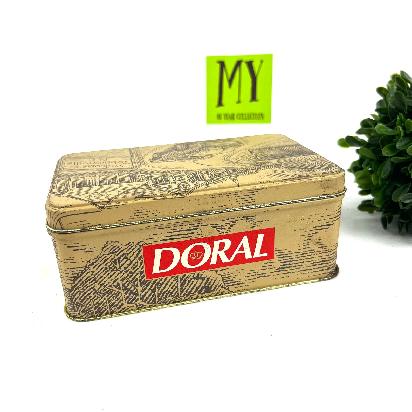 Vintage Doral Tin Canister: Tobaccoville NC Collector's Edition - Etsy