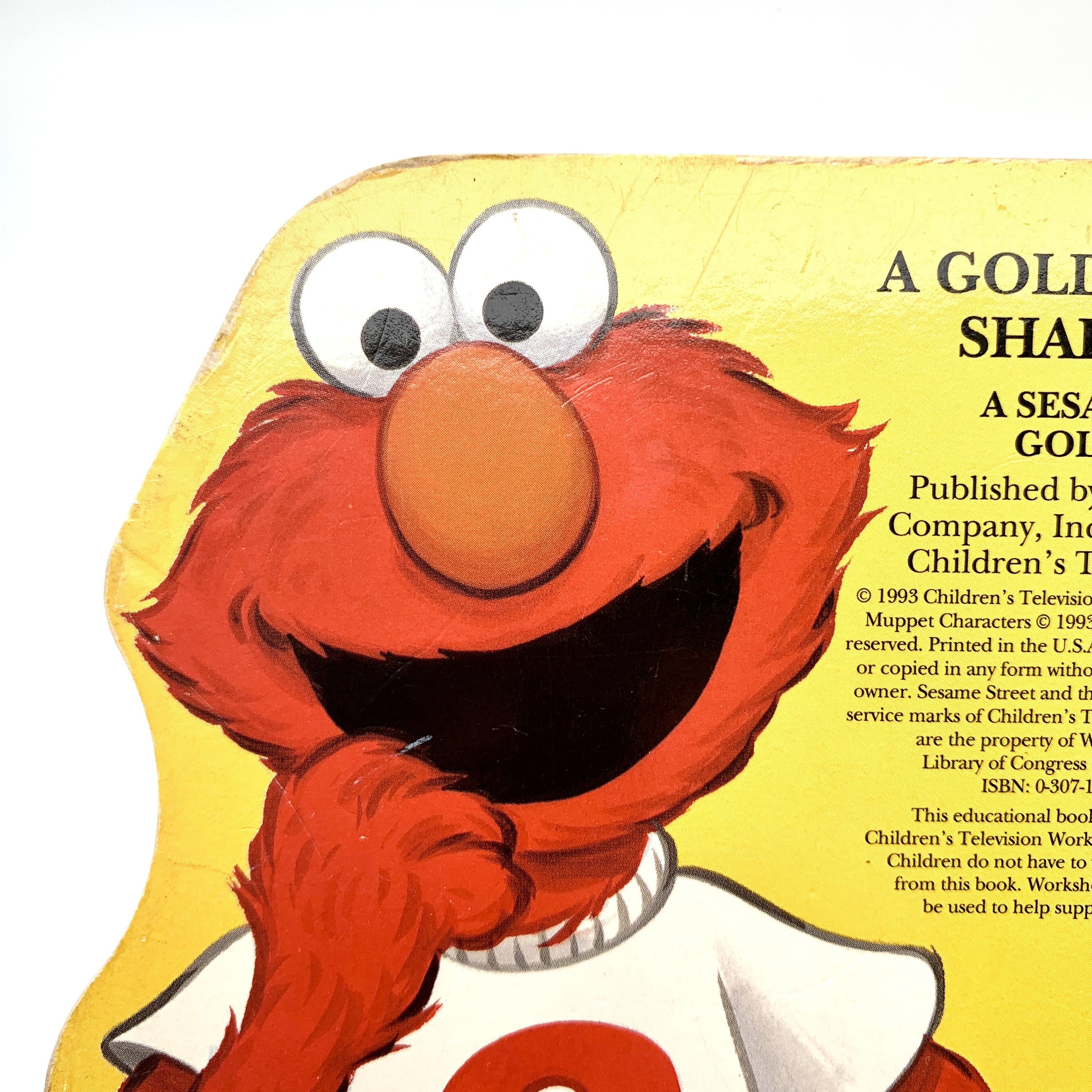 1993 Sesame Street Golden Book Elmo's Guessing Game | Etsy