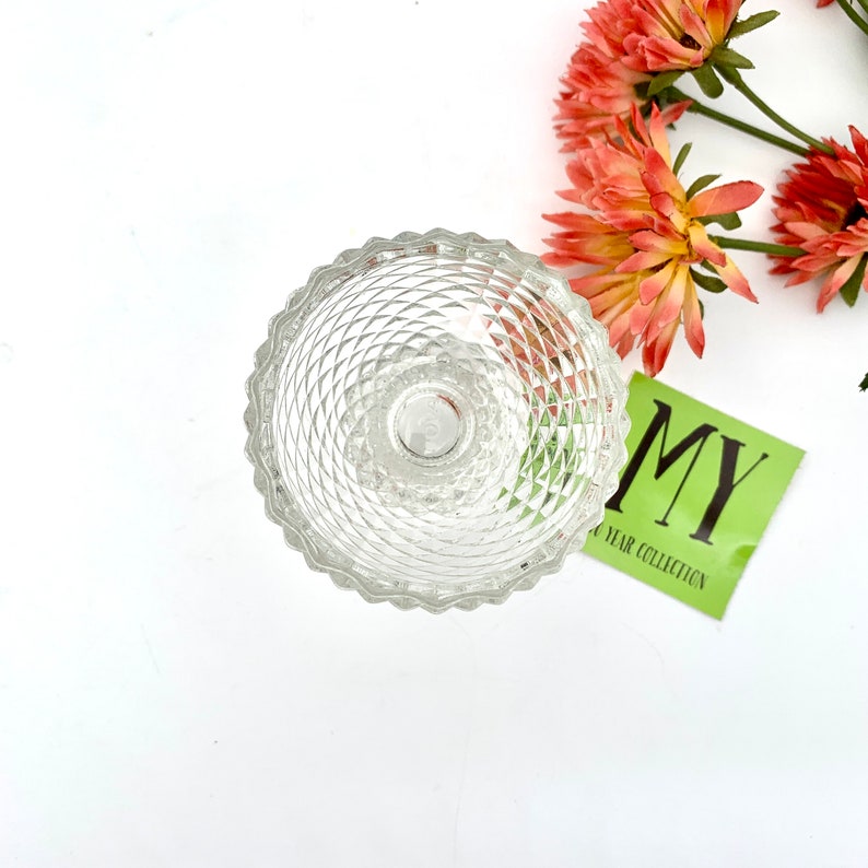 Vintage Avon Pineapple Pattern Glass Votive Candle Holder | Etsy