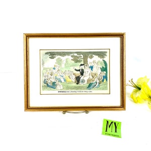 Framed Dr Syntax Visits a Boarding School for Young Ladies - Etsy
