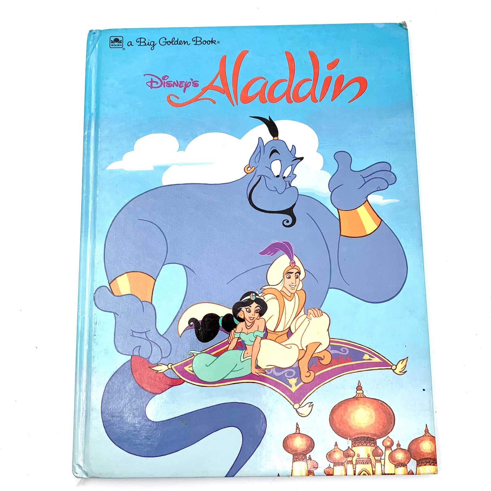1992 Disney's Aladdin A Big Golden Book Adapted by Karen - Etsy