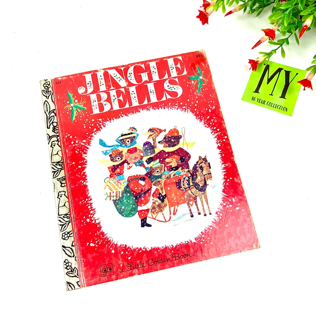 1977 Jingle Bells Based on Traditional Christmas Carol A Little Golden ...