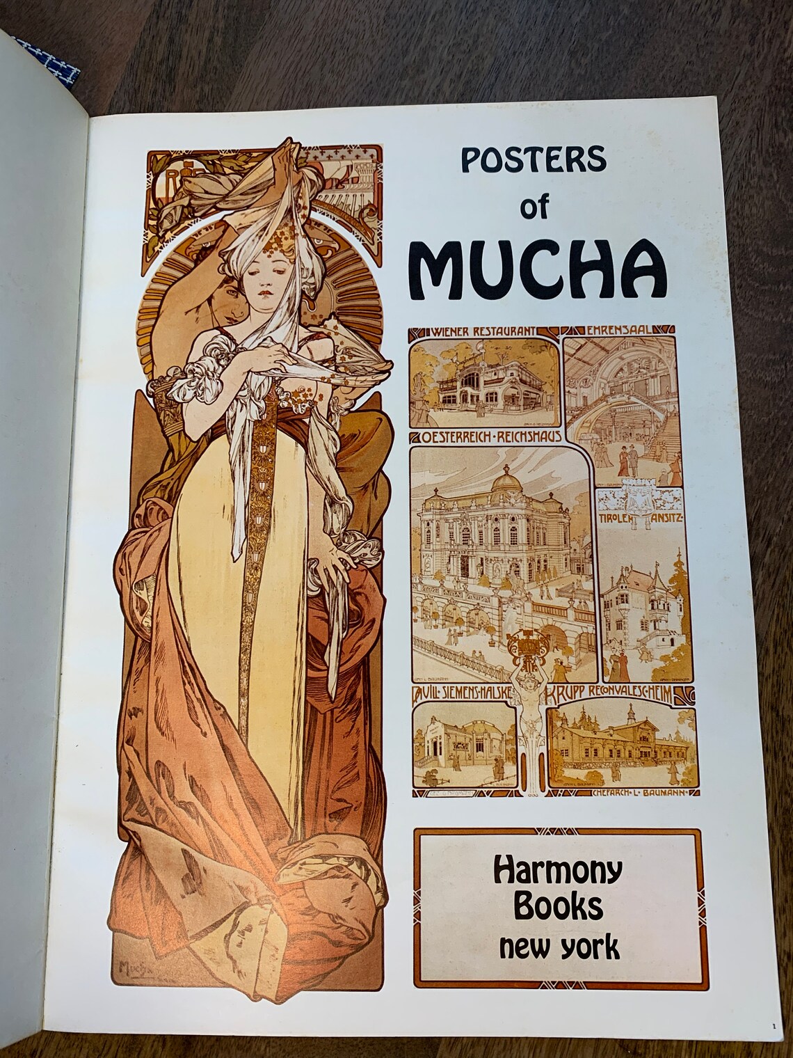Catalog posters of Mucha Poster Book 1975 20 | Etsy