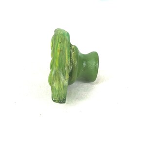 Vintage Small Wooden Drawer Pull Green Peas in the Pod Drawer Knob Restoration Small Cabinet ...