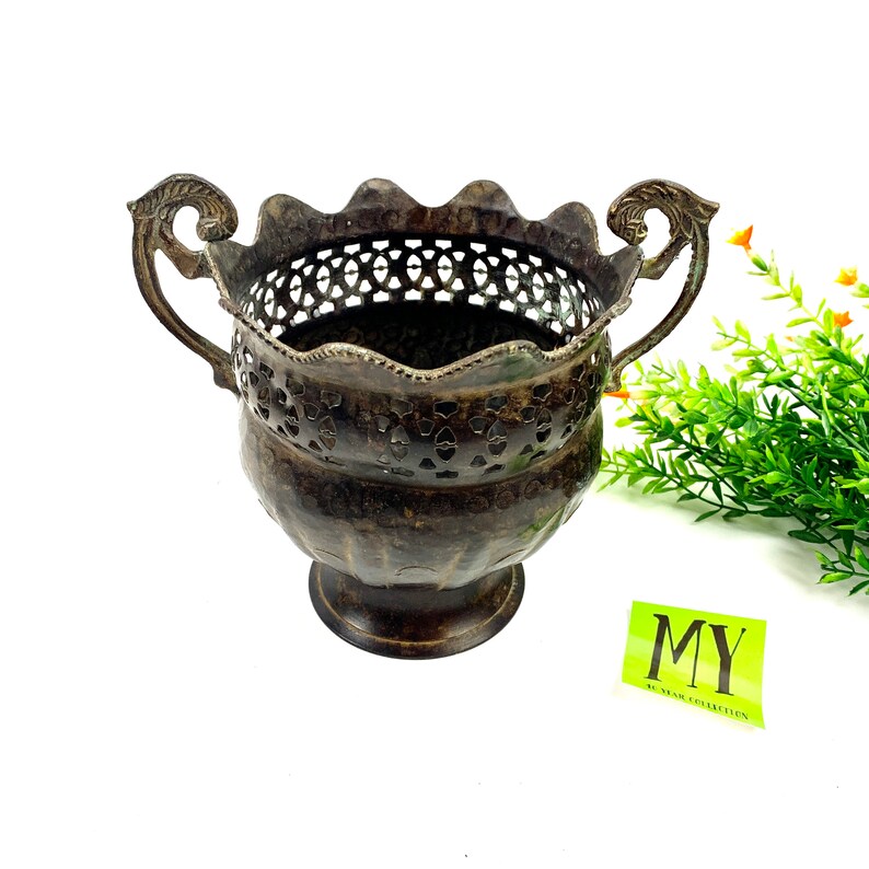 Beautiful Vintage Neo Classical Bronze Urn Planter With Dragon - Etsy