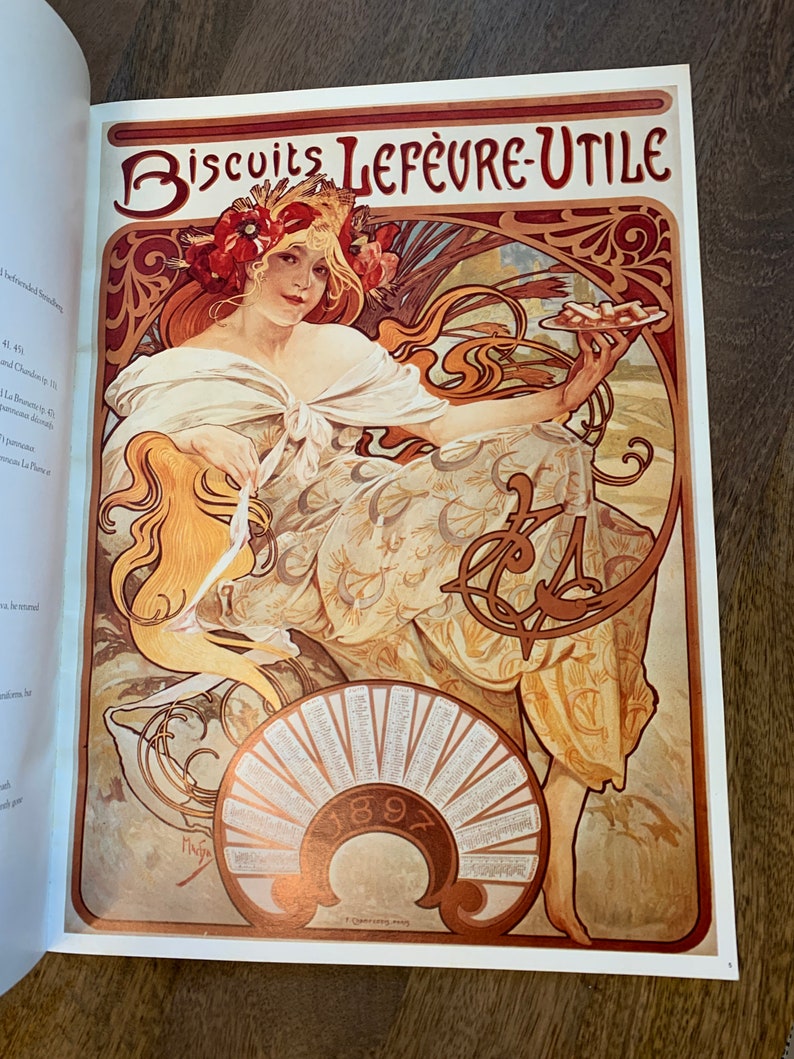 Catalog posters of Mucha Poster Book 1975 20 - Etsy