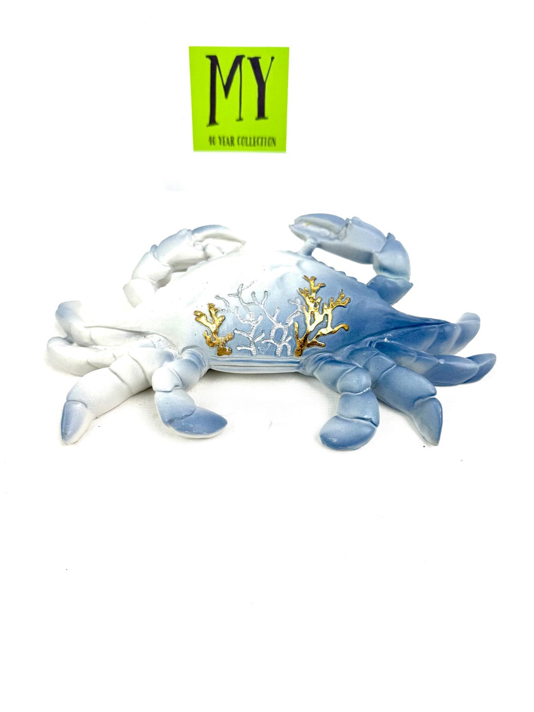 Coastal Blue Crab Wall Decor, Nautical Sea Life Art, Beach House Ocean ...
