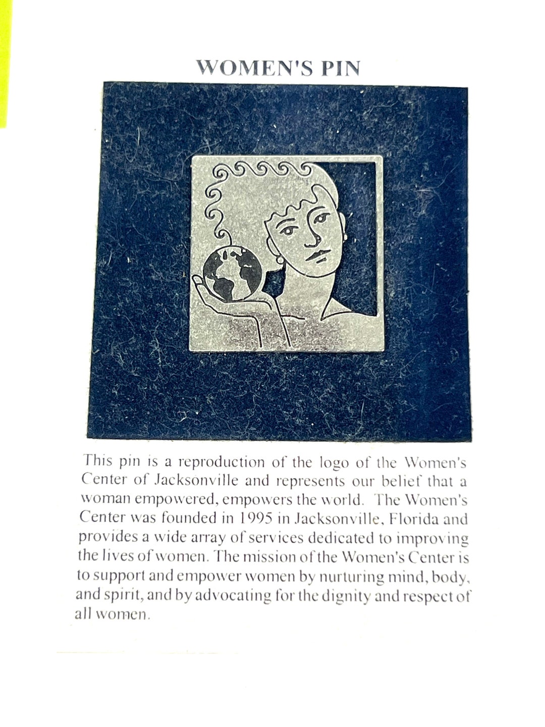 Vintage Collectible Pin - Women's Pin - Women's Center of Jacksonville ...