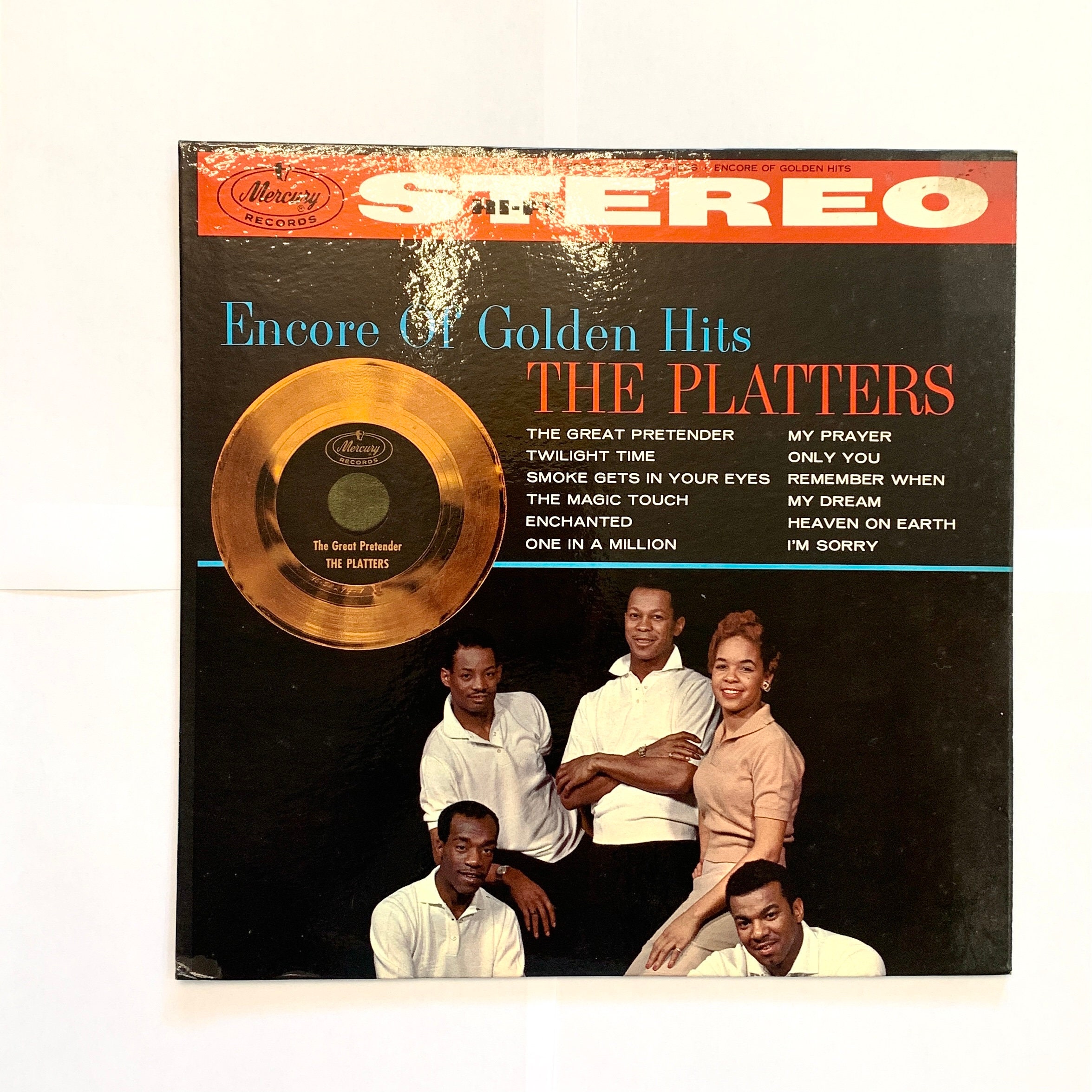 Mercury Records SR 60243 The Platters Encore of Golden | Etsy
