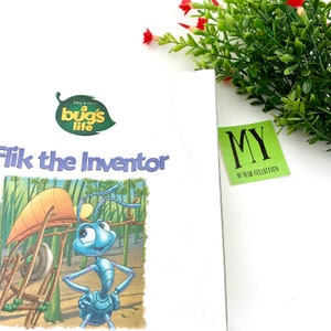 1998 Flik the Inventor A Bug's Life Volume 1 Hardcover Disney Book Gift ...