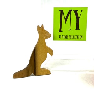 Vintage Refrigerator Magnets - Kangaroo - Wooden Cut Out Kangaroo ...