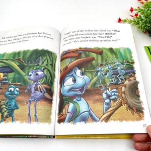1998 Flik the Inventor A Bug's Life Volume 1 Hardcover Disney Book Gift ...