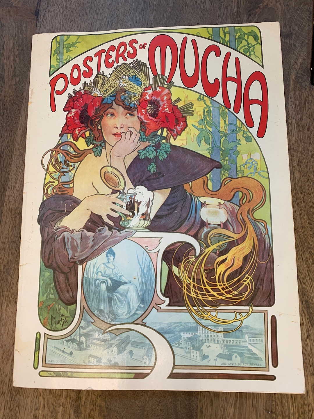 Catalog posters of Mucha Poster Book 1975 20 Large Prints Alphonse ...
