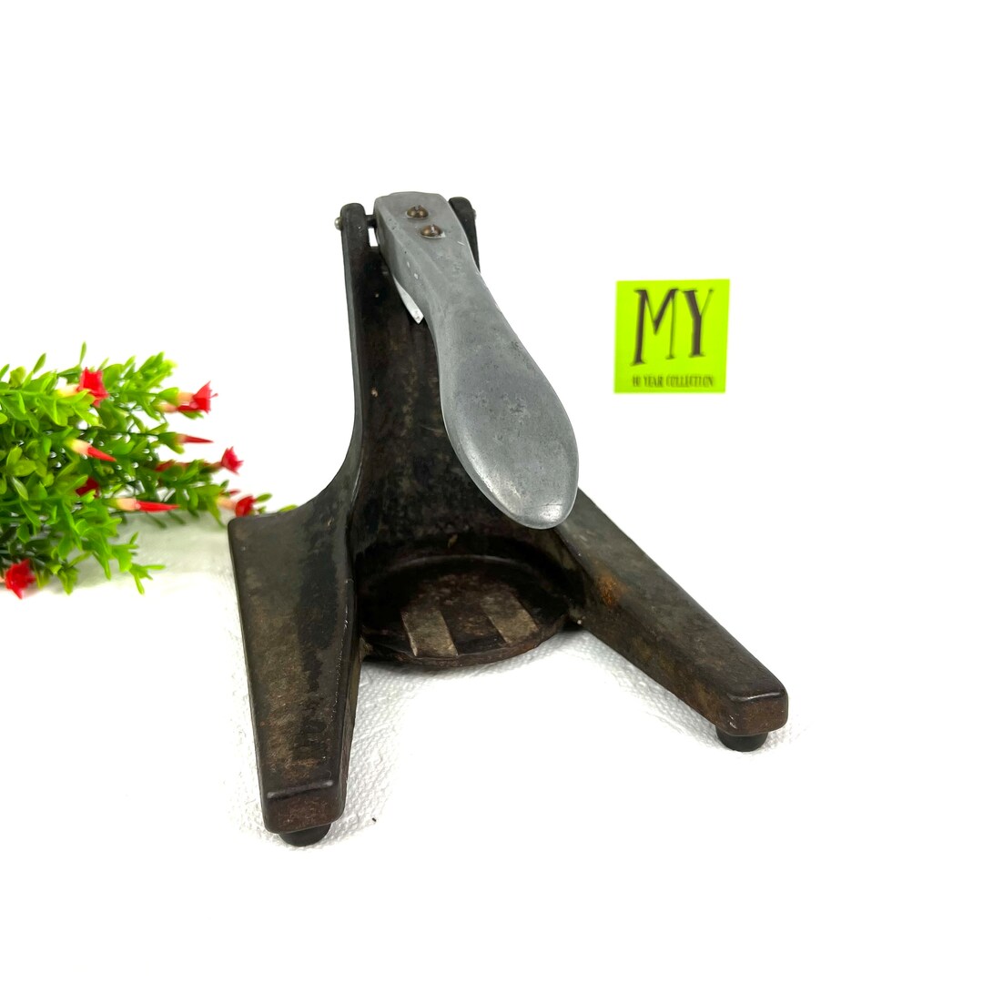 Vintage Beer Can Opener - Industrial Cast Iron - Bartender Countertop ...