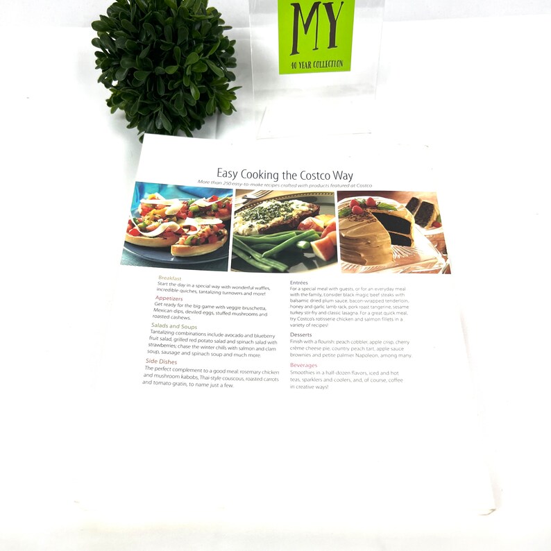 Easy Cooking the Costco Way Cookbook - 2004 Recipes - Etsy