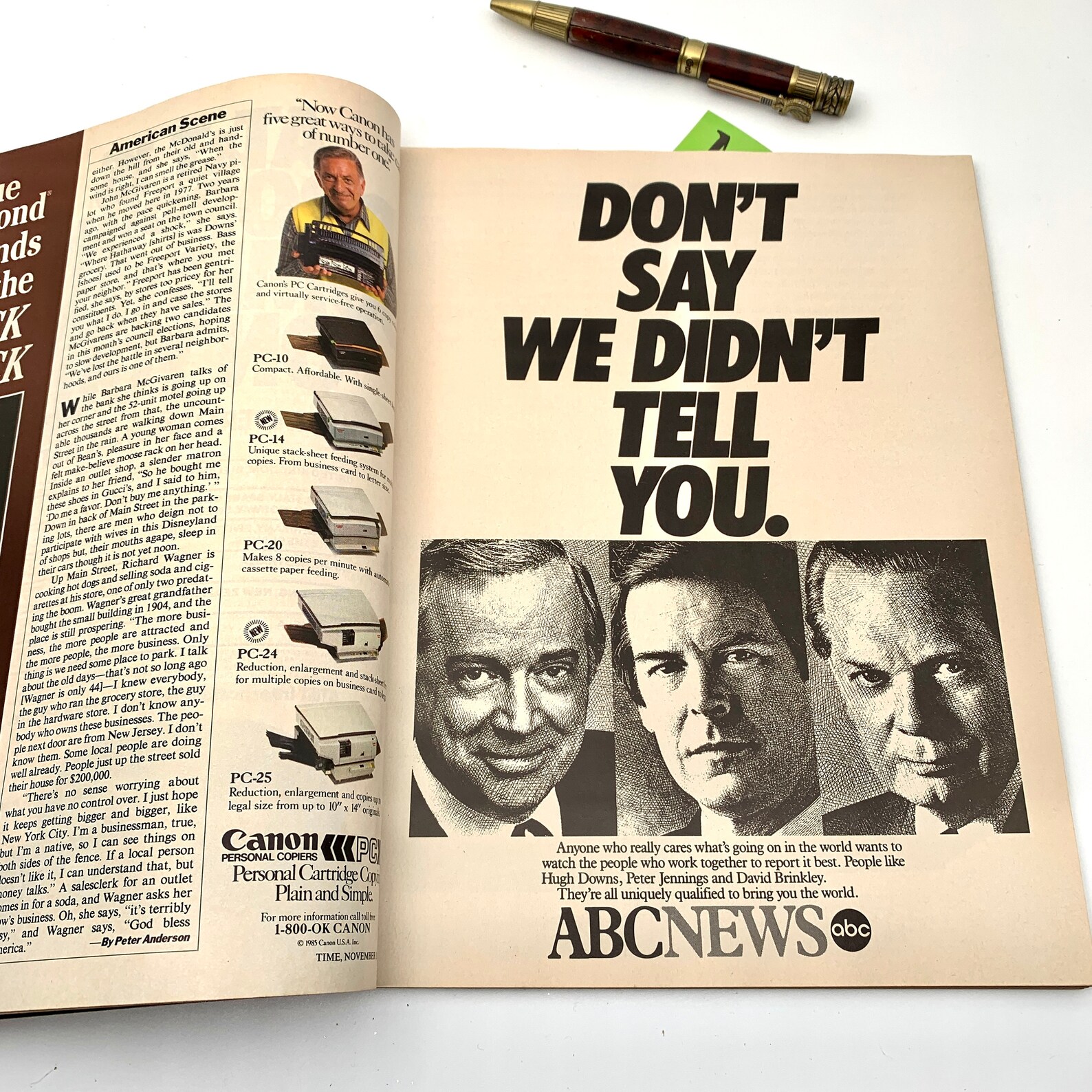 Time Magazine November 1985 Issue Here They Come Princess - Etsy