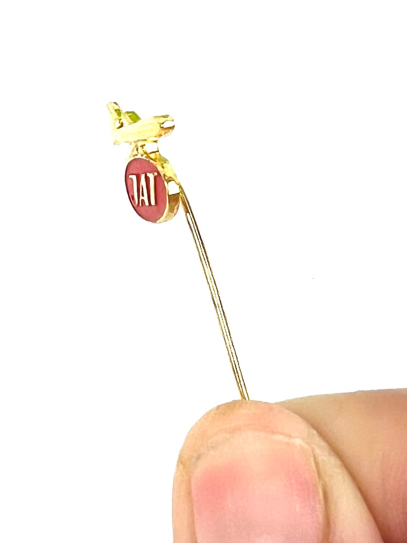 Vintage JAT Lapel Pin: Jugoslavian Air Transportation Badge - Etsy
