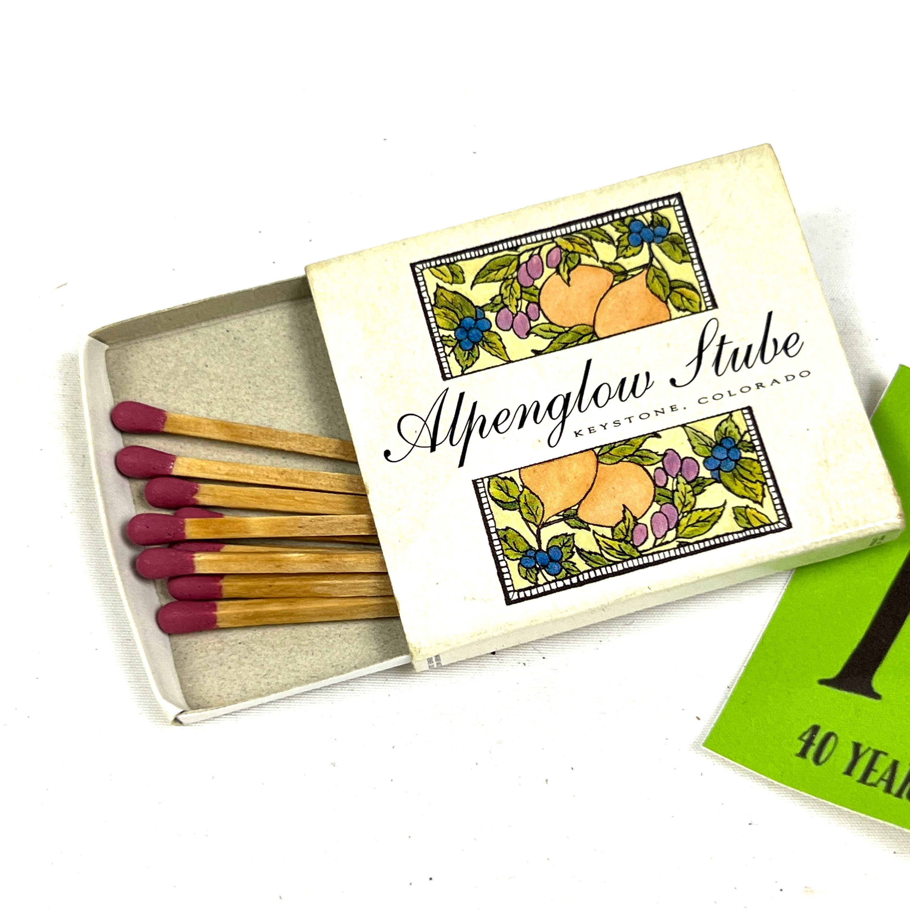 Vintage Alpenglow Stube Resort Matchbook Keystone Colorado - Etsy