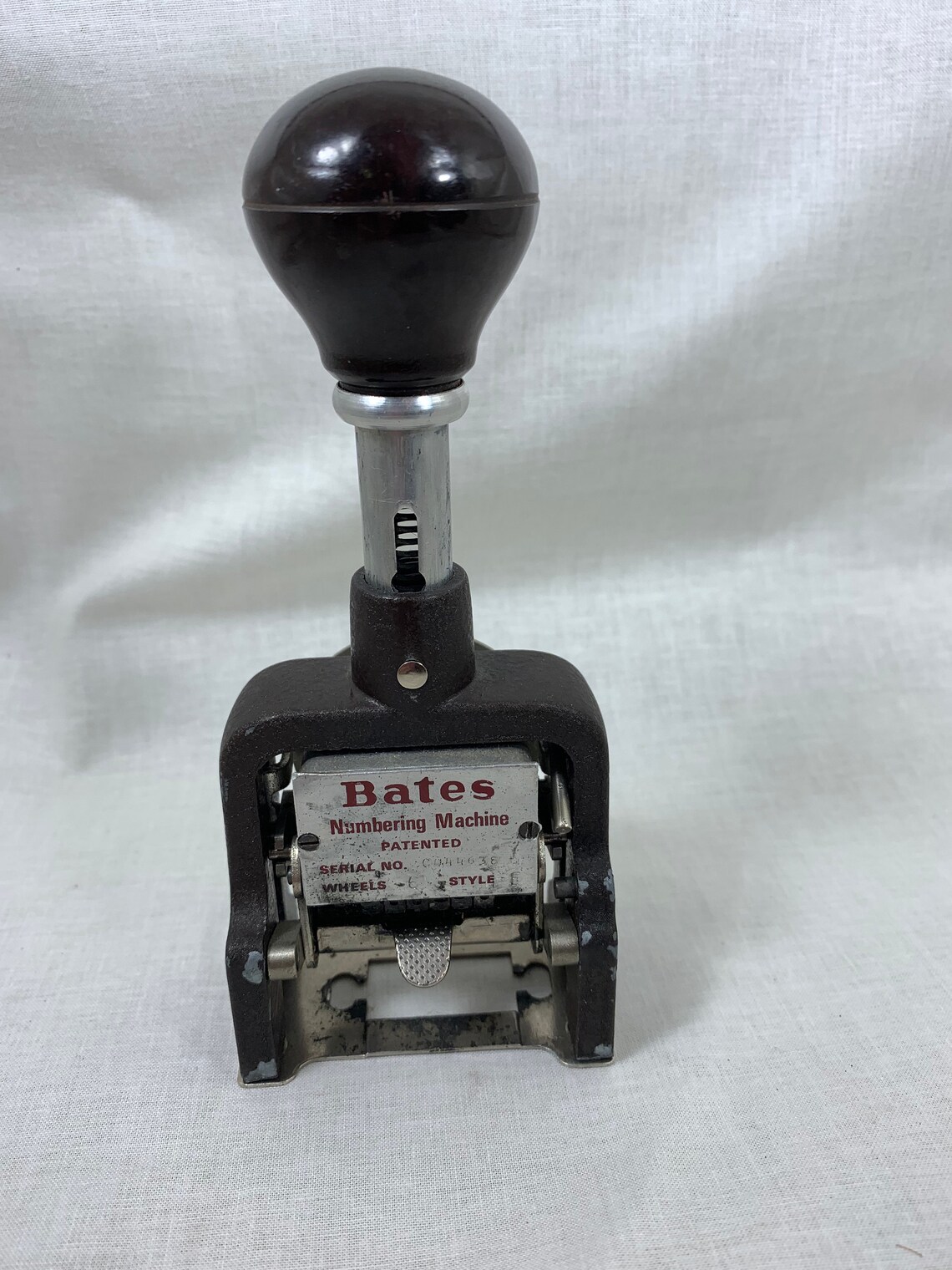 Vintage Bates Standard Multiple Movement Numbering Machine 6 - Etsy