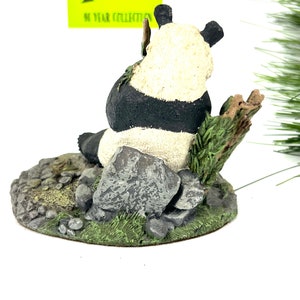 Vintage Giant Panda Figurine -1987 Franklin Mint - Porcelain Panda ...