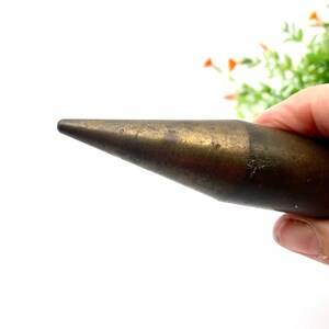 Antique Solid Brass Plumb Bob Carpenter's Line Tool Long Carpentry ...