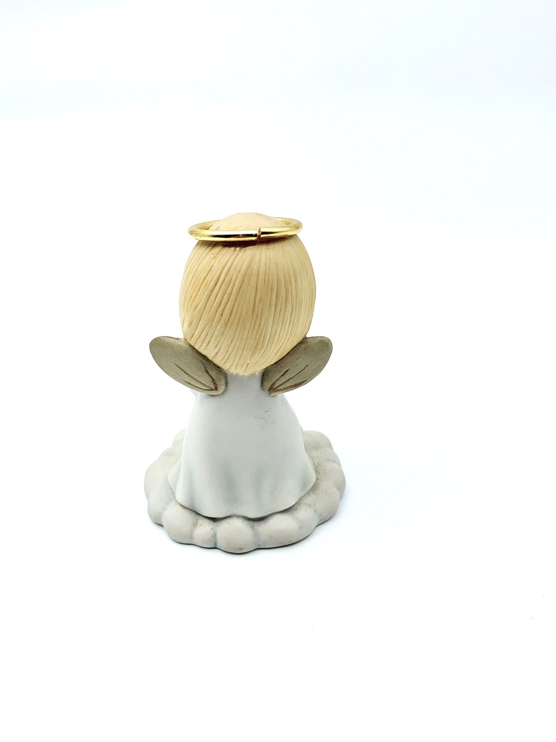 Vintage Hallmark Angel Holding Cross Figurine Confirmation | Etsy