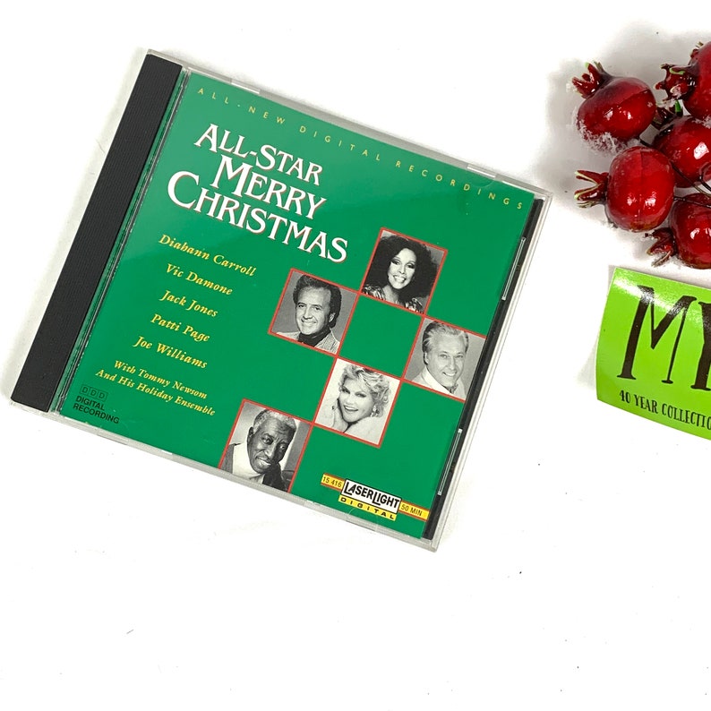 Vintage All Star Merry Christmas CD Various Artists Christmas Music ...