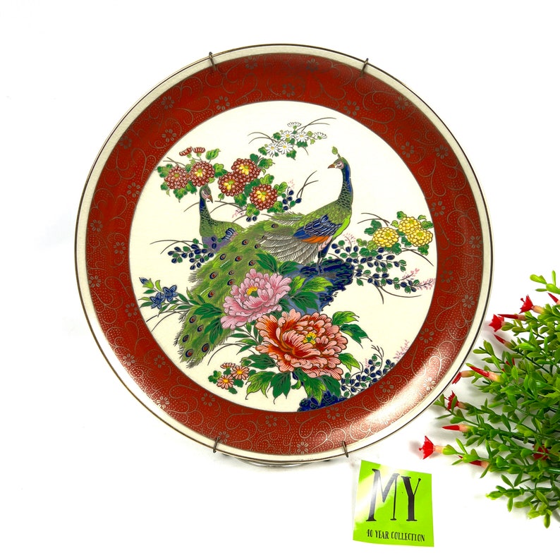 Beautiful Vintage Satsuma Japan Decorative Wall Decor Plate - Etsy