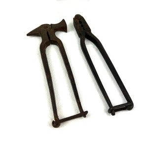 Antique Splicing Crimping Tool: Wire Rope Oval Sleeves, Collectible ...